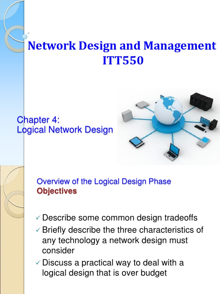 ITT550 - Chapter04 RY-Logical Network Design | PDF | Network Switch ...