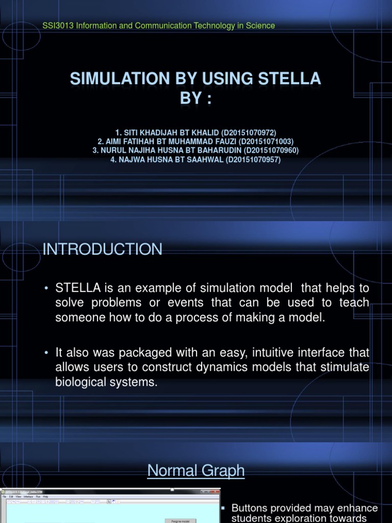 PowerPoint: Simulation (STELLA) | PDF