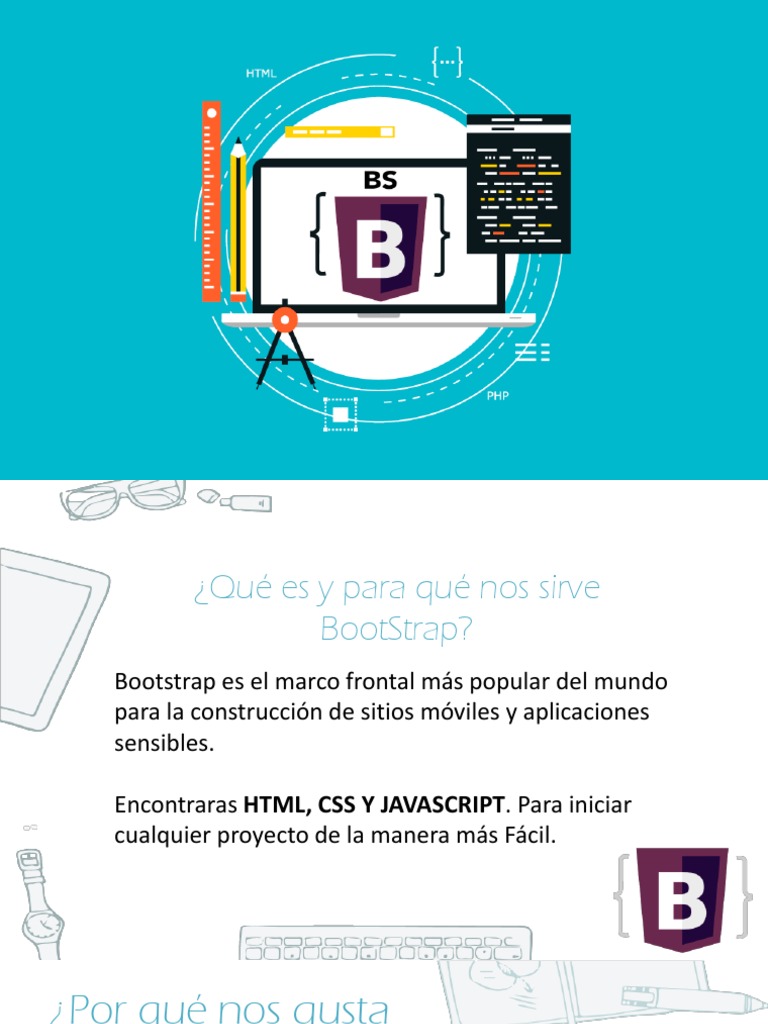 Introducción A BootStrap | PDF | Bootstrap (marco frontal) | Hojas de estilo en cascada