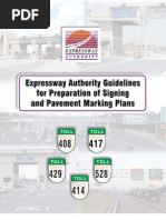 DPWH Road Signs and Pavement Markings May 2011 Complete | PDF | Traffic ...