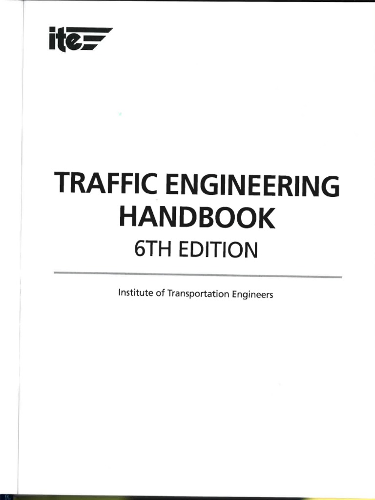 Traffic Engineering Handbook PDF | PDF