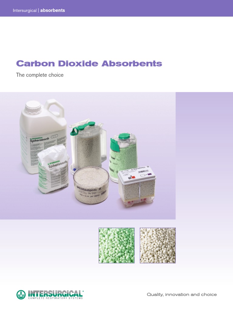 Carbon Dioxide Absorbents Information Sheet USA | PDF | Sodium ...