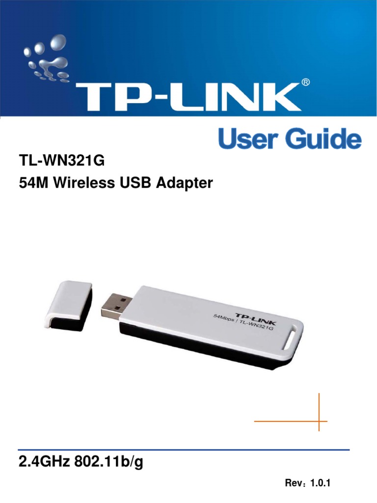 TL-WN321G User Guide | PDF