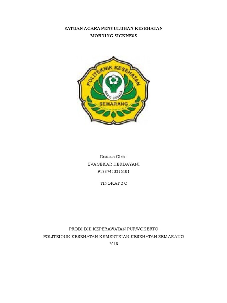 Sap Morning Sickness | PDF