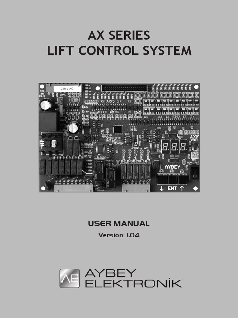 Axf User Manual | PDF
