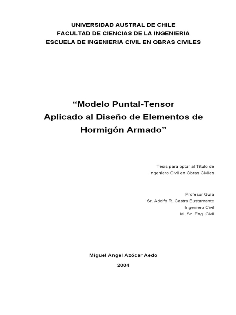 Modelo Puntal-Tensor em Concreto Armado | PDF | Rendimento (Engenharia ...