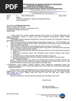 Contoh Surat Tanggapan SPHP | PDF