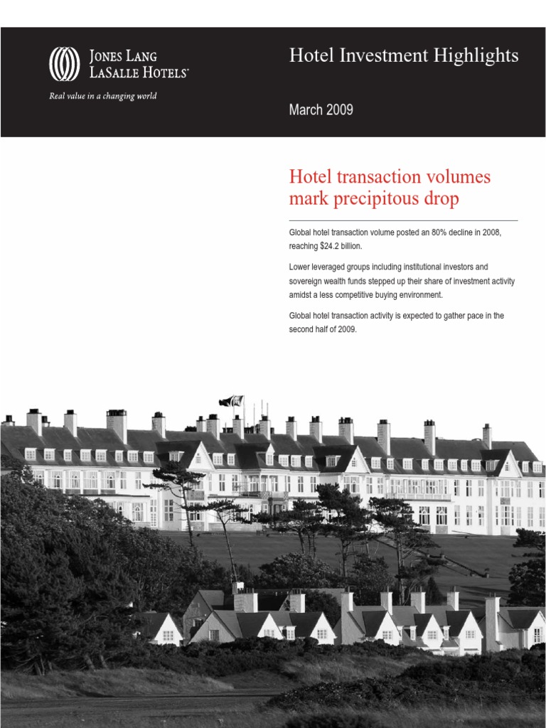 Hotel Investment Highlights Feb 09 | PDF | Private Equity | Market ...