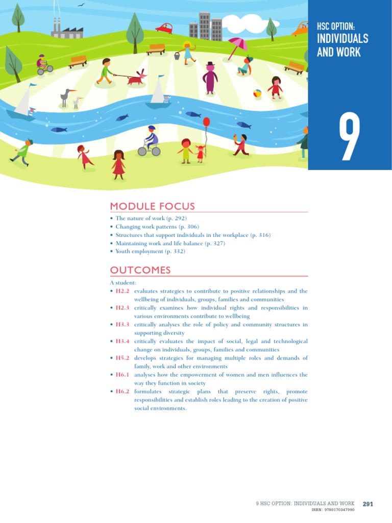HSC Individuals and Work Module Focuses on Nature of Work, Patterns ...