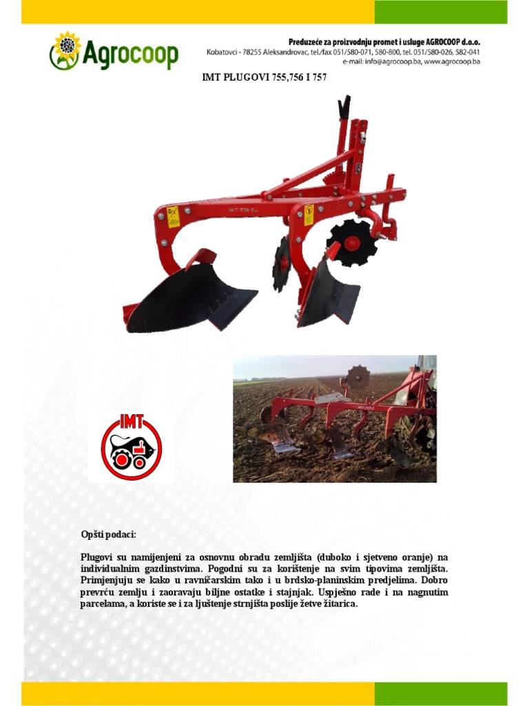 Imt Plugovi 755 756 757 | PDF