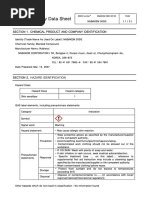 Material Safety Data Sheet Magnetic Particlespray SM 15 | PDF ...