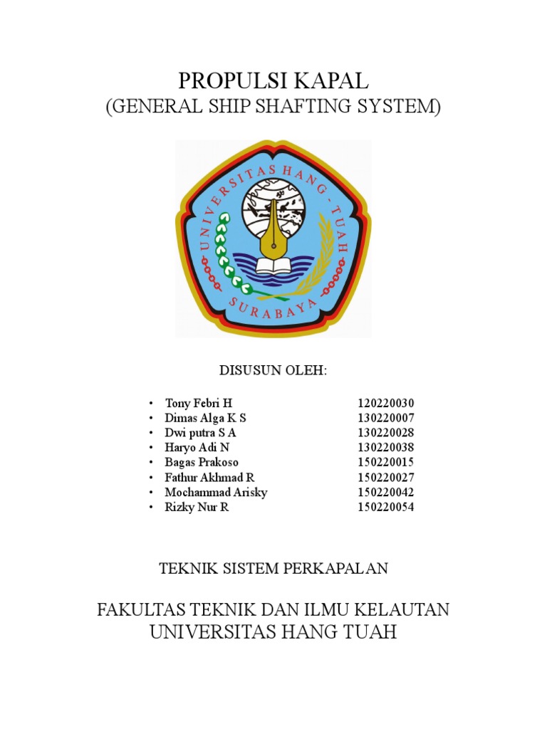 General Ship Shafting System | PDF