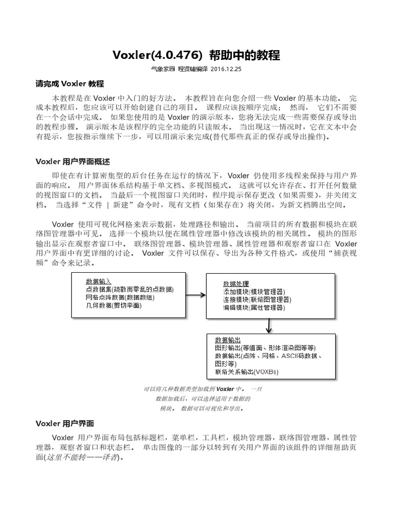 Voxler (4 0 476) 帮助中的教程 | PDF