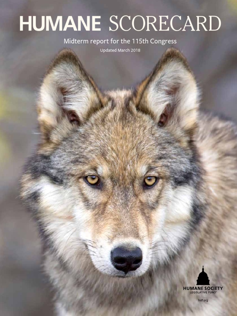 Humane Scorecard 2017 Final | PDF | United States Congress | American ...