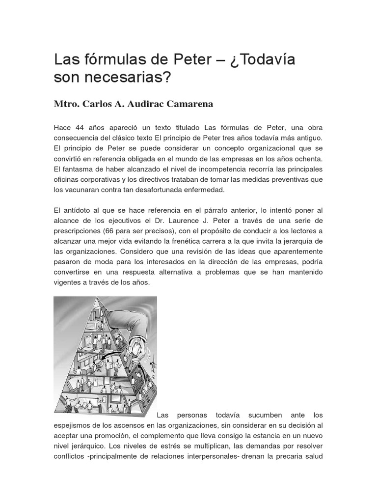 Las Fórmulas de Peter | PDF | Alimentos | Bienestar