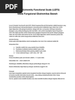 Facial Disability Index | PDF | Medical Specialties | Behavioural Sciences