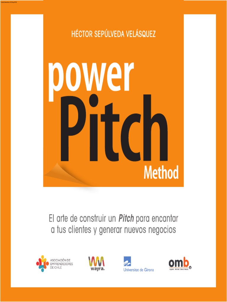 Libro Power Pitch Method PDF | PDF | Entrepreneurship | Scientific Method