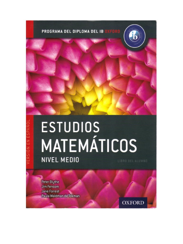 Estudios Matemáticos Bi | PDF