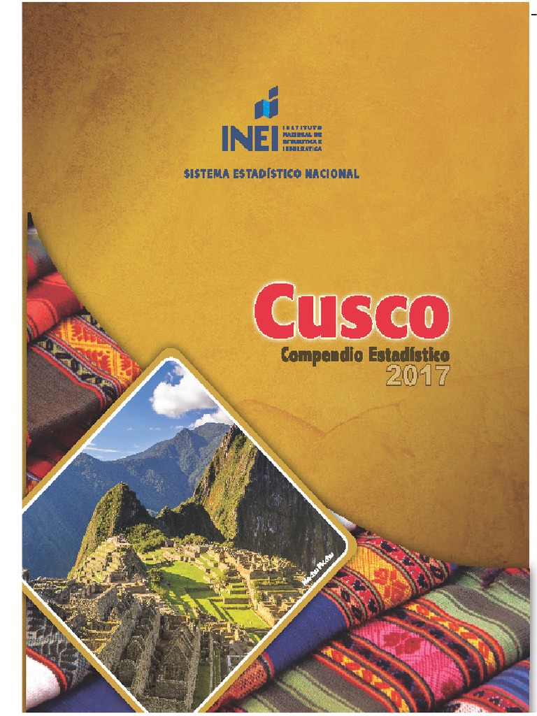 Compendio Estadístico INEI Cusco 2017 | PDF | Población | Literatura
