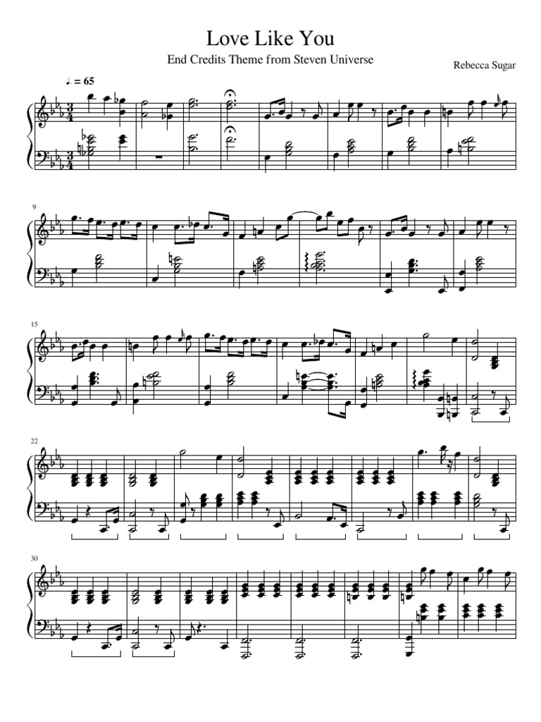 Love Like You - End Credits Theme | PDF | Leisure
