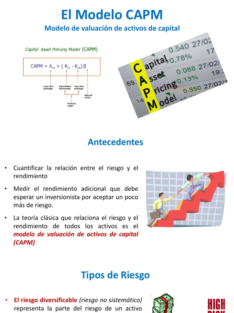 Análisis del Modelo CAPM y su aplicación para medir el riesgo ...