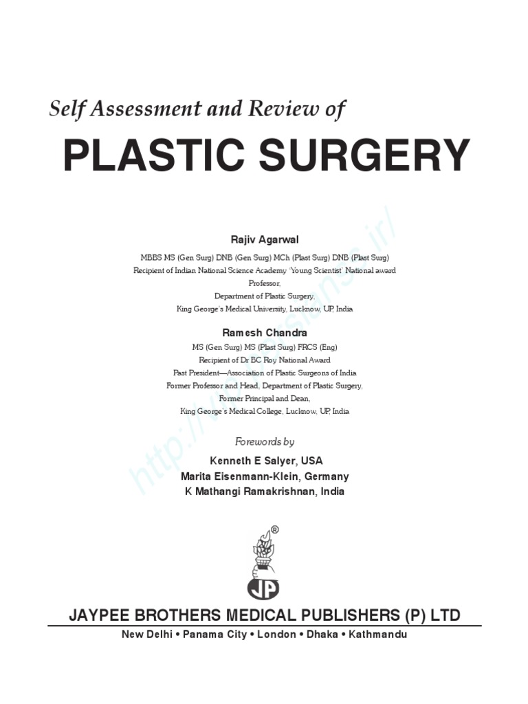 Self Assessment in Plastic Surgery | PDF | Plastic Surgery | Surgery