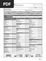 Formato de Control Vehicular | PDF