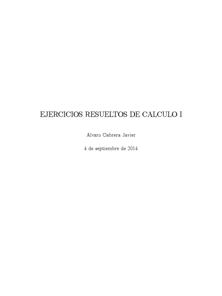 Solucionario Calculo I Chungara | PDF | Triángulo | Geometría Elemental