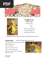 Metapod Amigurumi Pattern 1-1 | PDF | Crochet | Yarn