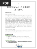 Lección 4 - Jesús Sana Al Hombre de La Mano Seca | PDF | Jesús | Oración