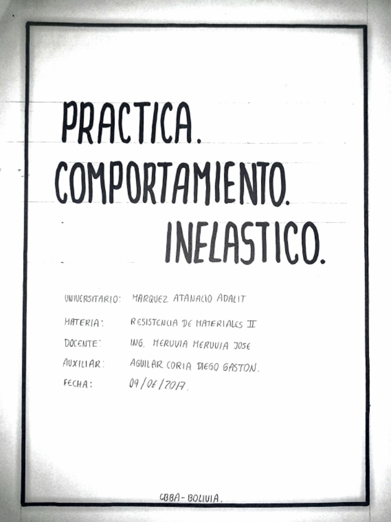 Comportamiento Inelastico | PDF