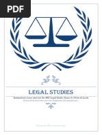 VCE Legal Studies Unit 3 AOS 1 Practice | PDF | Plea | Common Law