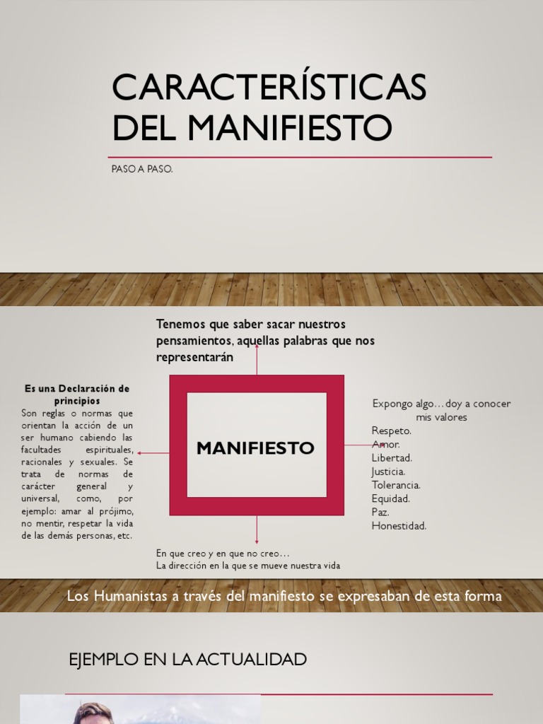 Manifiesto | PDF
