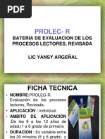 Test DST-J para Detección de Dislexia | PDF | Dislexia | Puntuación
