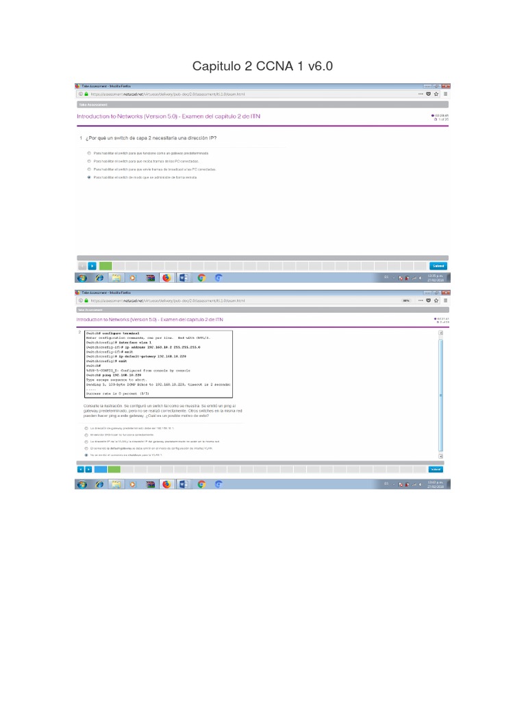 Solución Examen Capitulo 2 | PDF