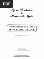 Gillock piano | PDF | Musical Forms | Music Theory