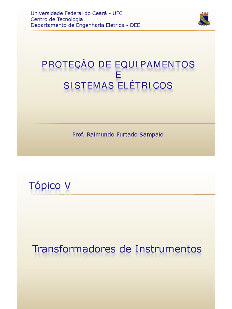 Transformadores de Instrumentos: Uma Introdução Abrangente aos ...