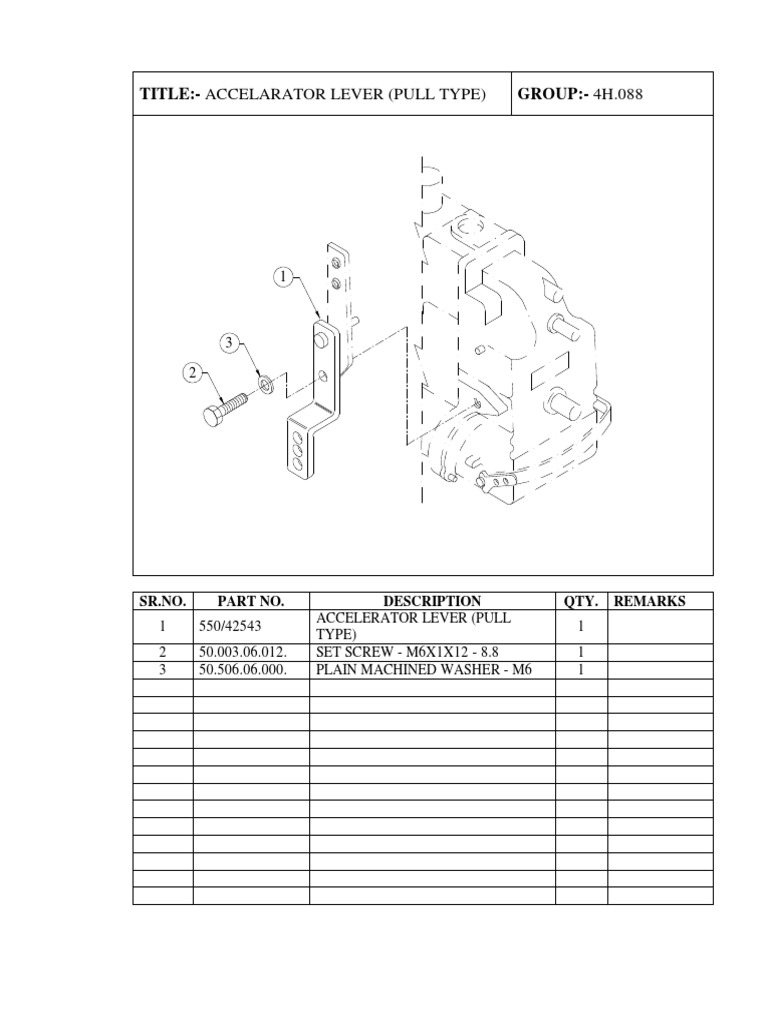 KOEL TC Eng Parts Catalogue-4D. | PDF | Screw | Valve
