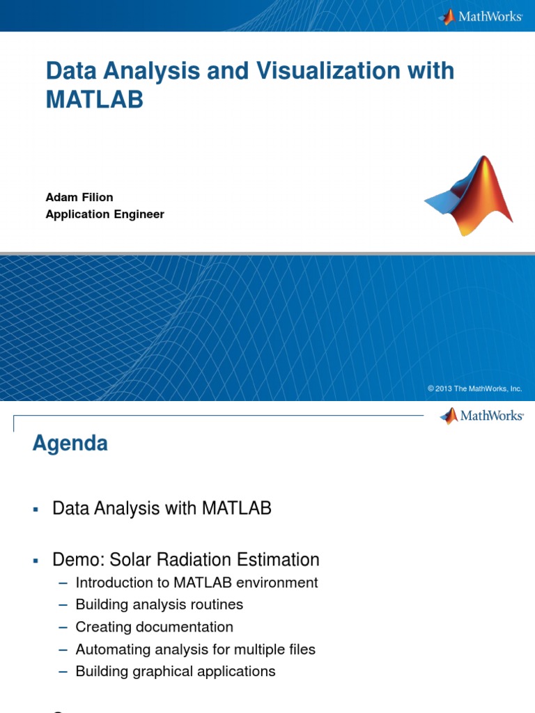 Data Analysis With Mat Lab | PDF | Matlab | Information Technology ...