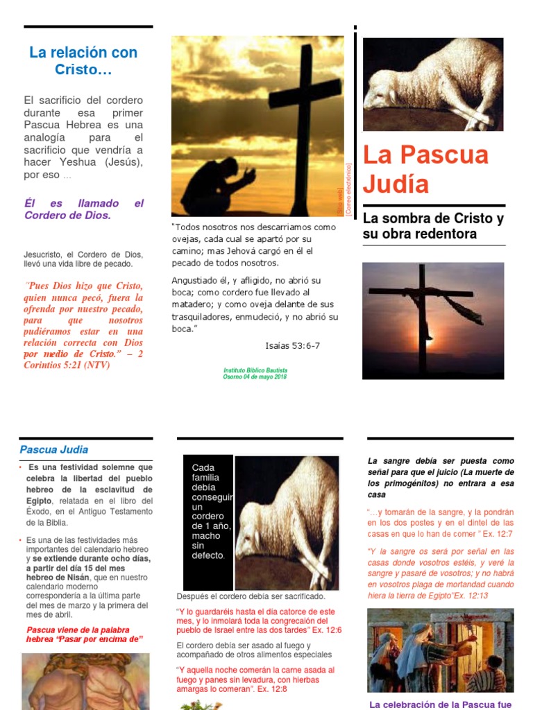 Triptico Pascua | PDF