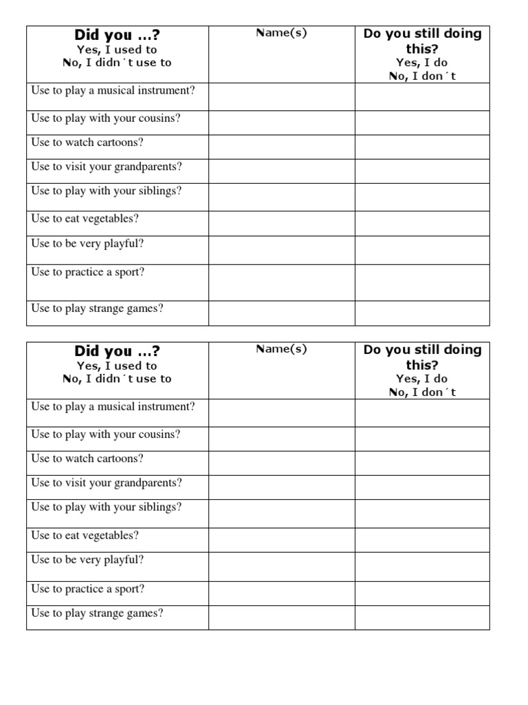 Find Some One Who | PDF | Language Arts & Discipline | Home & Garden