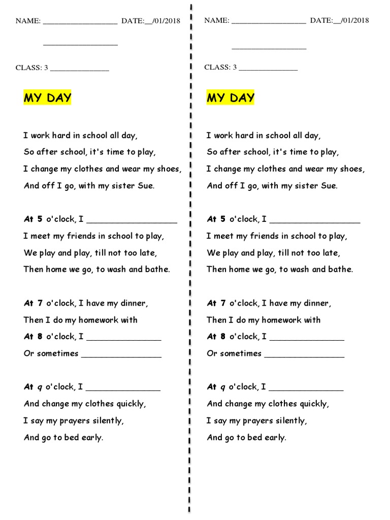 My Day | PDF