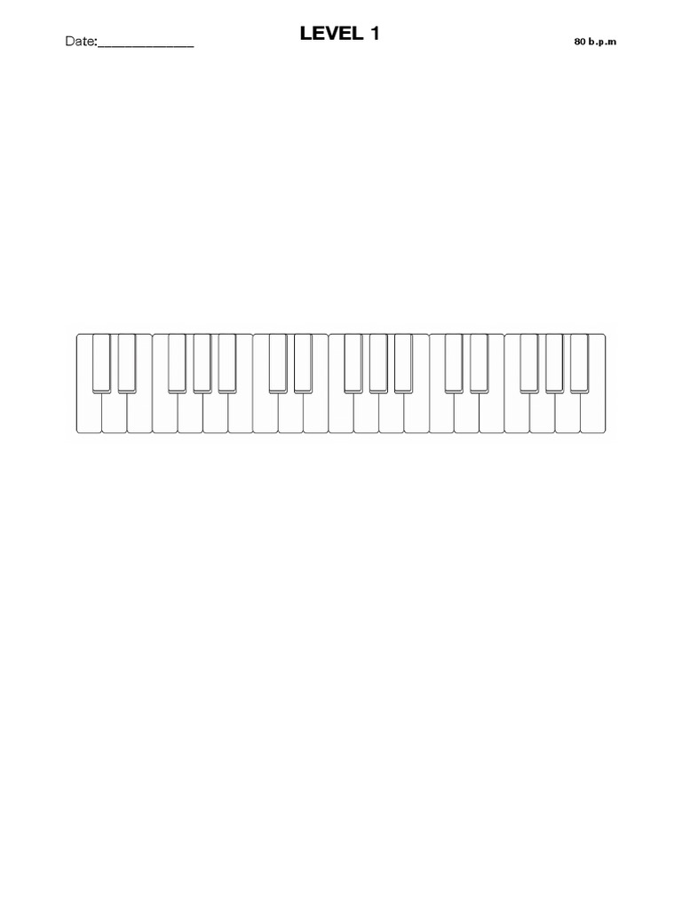 Scale Worksheet | PDF