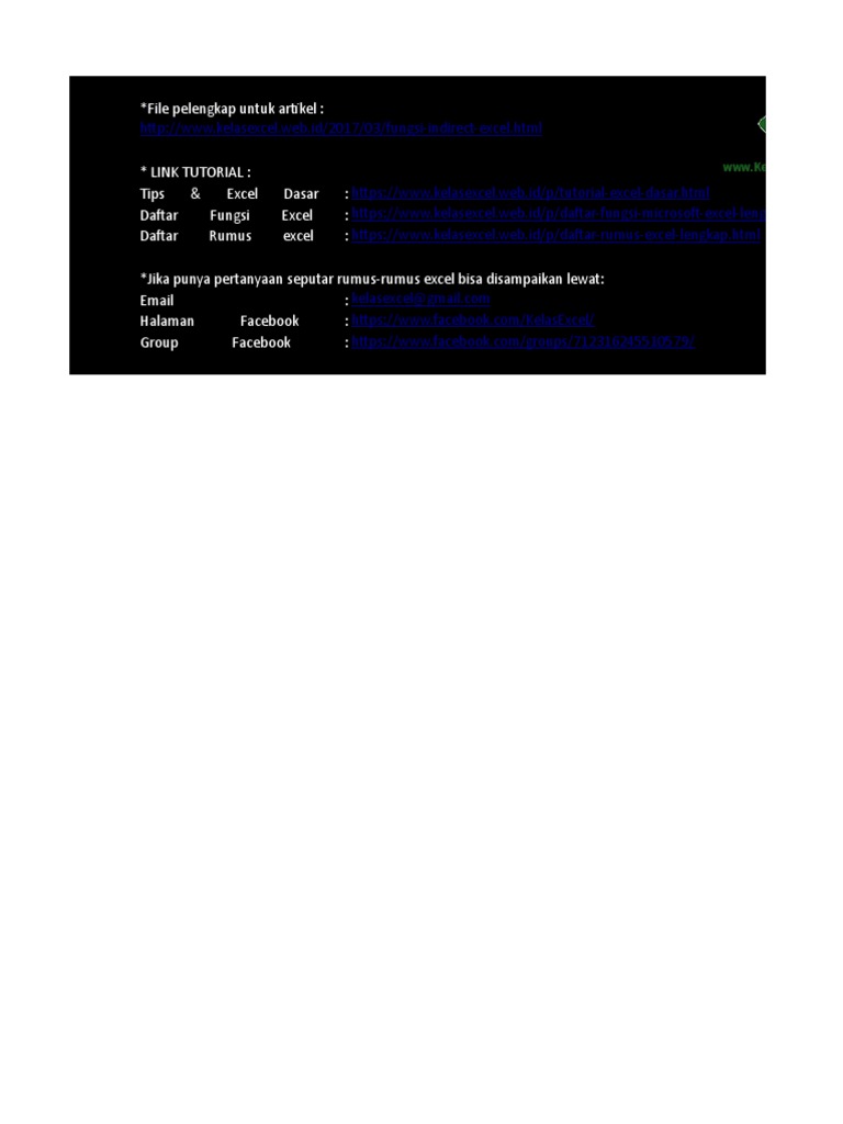 Contoh Indirect | PDF