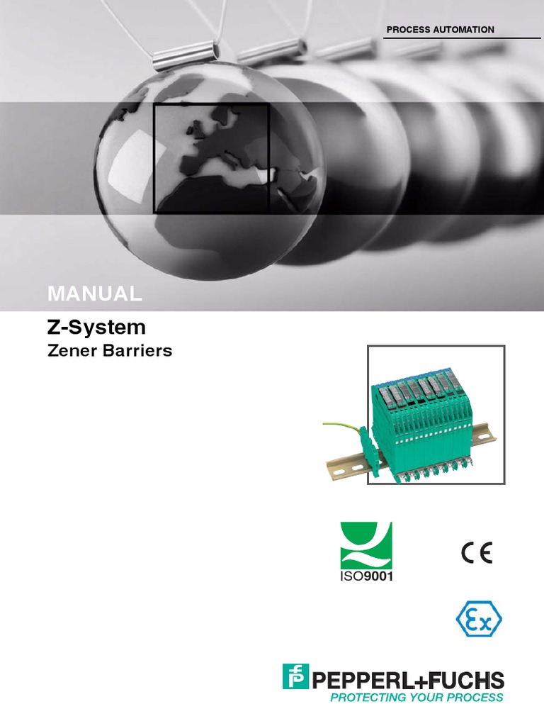 Z System - Zener Barrier Manual | PDF | Fuse (Electrical) | Electrical ...
