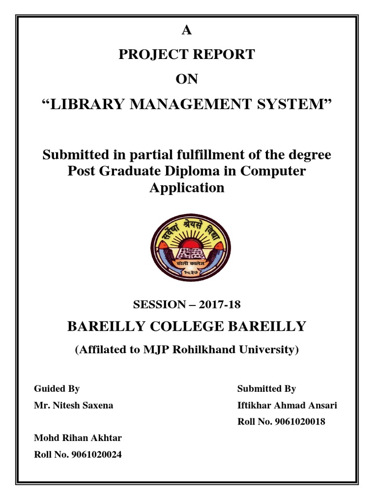 Bareilly College Plane | PDF