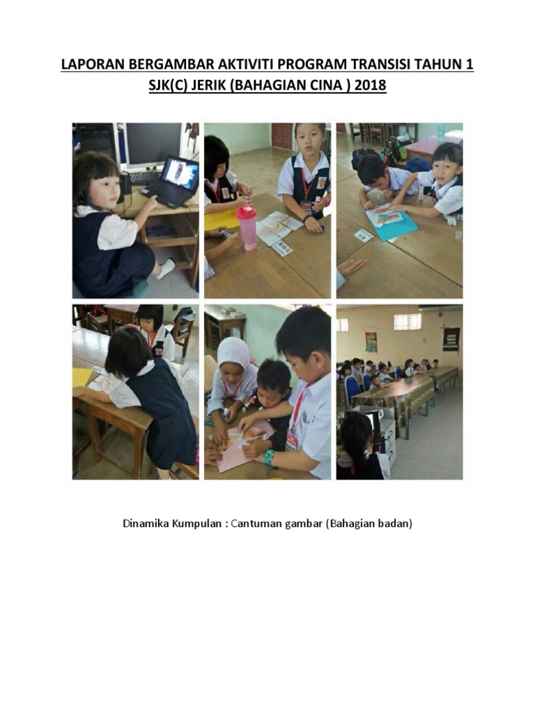 Aktiviti Transisi Tahun 1 SJK(C) | PDF