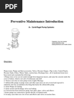 Centrifugal Pumps Commissioning Checklist Parco MCR Revamp Project ...