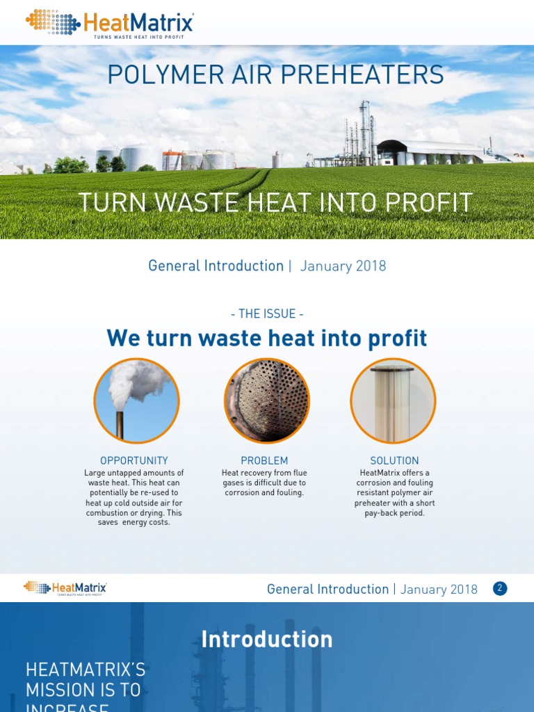 Polymer Air Pre Heater | PDF | Natural Gas | Furnace