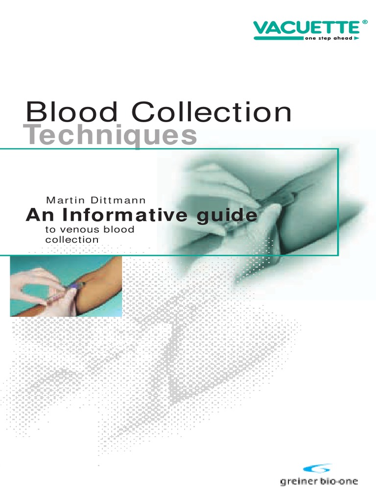 Blood Collection Techniques | PDF | Vein | Blood Pressure